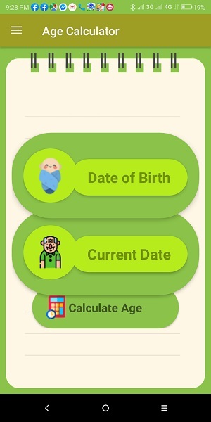 Age Calculator Android App by Code-Silicon | CodeCanyon